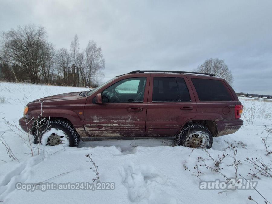 Красный Джип Гранд Чероки 2000 в Муствеэ, объемом двигателя 3.10 л и пробегом 0 тыс. км за 1499 €, фото 2 на AUTOMOTO.COM.LV