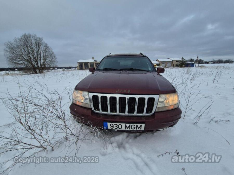 Красный Джип Гранд Чероки 2000 в Муствеэ, объемом двигателя 3.10 л и пробегом 0 тыс. км за 1499 €, фото 3 на AUTOMOTO.COM.LV