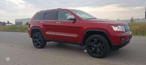 Sarkans Jeep Grand Cherokee 2011 Kauņa, ar dzinēja tilpumu 5.70 L un nobraukumu 250 tūkst. km par 10200 €, foto 4 vietnē AUTOMOTO.COM.LV