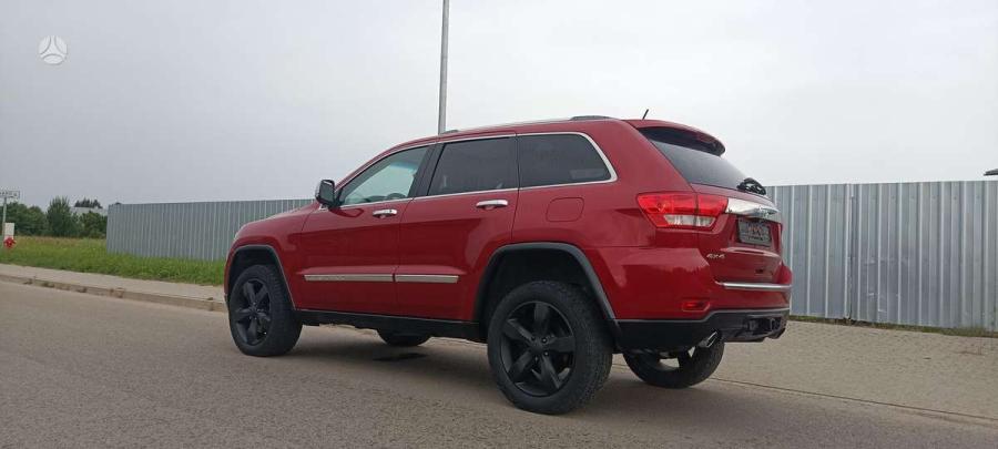 Sarkans Jeep Grand Cherokee 2011 Kauņa, ar dzinēja tilpumu 5.70 L un nobraukumu 250 tūkst. km par 10200 €, foto 6 vietnē AUTOMOTO.COM.LV