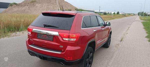 Sarkans Jeep Grand Cherokee 2011 Kauņa, ar dzinēja tilpumu 5.70 L un nobraukumu 250 tūkst. km par 10200 €, foto 6 vietnē AUTOMOTO.COM.LV