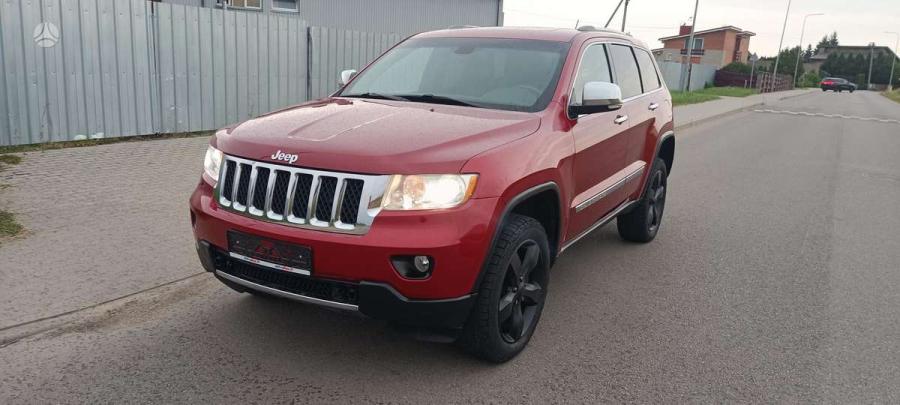 Sarkans Jeep Grand Cherokee 2011 Kauņa, ar dzinēja tilpumu 5.70 L un nobraukumu 250 tūkst. km par 10200 €, foto 12 vietnē AUTOMOTO.COM.LV