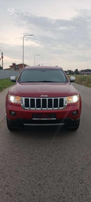 Sarkans Jeep Grand Cherokee 2011 Kauņa, ar dzinēja tilpumu 5.70 L un nobraukumu 250 tūkst. km par 10200 €, foto 13 vietnē AUTOMOTO.COM.LV