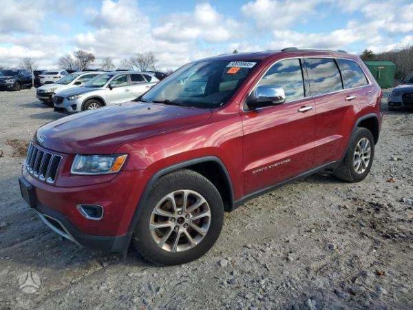 Sarkans Jeep Grand Cherokee 2014 Šauļi, ar dzinēja tilpumu 3.60 L un nobraukumu 247 tūkst. km par 6250 €, foto 1 vietnē AUTOMOTO.COM.LV