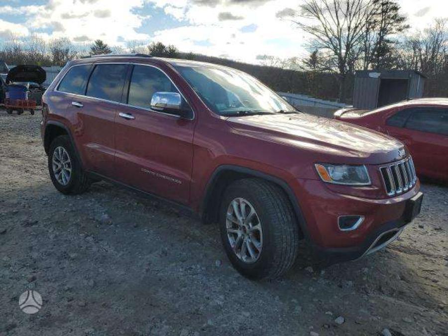Red Jeep Grand Cherokee 2014 in Siauliai, with an engine capacity of 3.60 L and mileage of 247 thousand km for 6250 €, photo 4 on AUTOMOTO.COM.LV