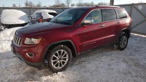 Red Jeep Grand Cherokee 2014 in Siauliai, with an engine capacity of 3.60 L and mileage of 247 thousand km for 6300 €, photo  on AUTOMOTO.COM.LV