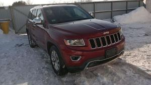 Red Jeep Grand Cherokee 2014 in Siauliai, with an engine capacity of 3.60 L and mileage of 247 thousand km for 6300 €, photo 4 on AUTOMOTO.COM.LV