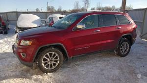 Red Jeep Grand Cherokee 2014 in Siauliai, with an engine capacity of 3.60 L and mileage of 247 thousand km for 6300 €, photo 6 on AUTOMOTO.COM.LV