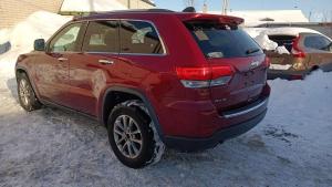 Red Jeep Grand Cherokee 2014 in Siauliai, with an engine capacity of 3.60 L and mileage of 247 thousand km for 6300 €, photo 7 on AUTOMOTO.COM.LV