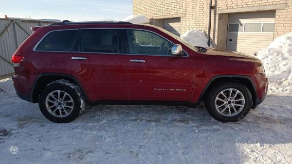 Sarkans Jeep Grand Cherokee 2014 Šauļi, ar dzinēja tilpumu 3.60 L un nobraukumu 247 tūkst. km par 6300 €, foto 10 vietnē AUTOMOTO.COM.LV