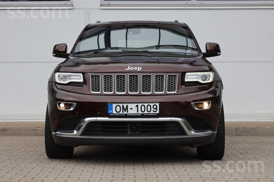 Red Jeep Grand Cherokee 2014 in Riga, with an engine capacity of 3.00 L and mileage of 0 thousand km for 11995 €, photo 4 on AUTOMOTO.COM.LV