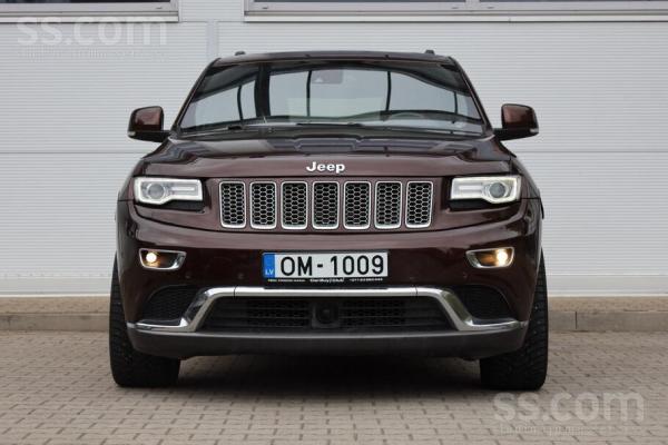 Red Jeep Grand Cherokee 2014 in Riga, with an engine capacity of 3.00 L and mileage of 0 thousand km for 11995 €, photo 3 on AUTOMOTO.COM.LV
