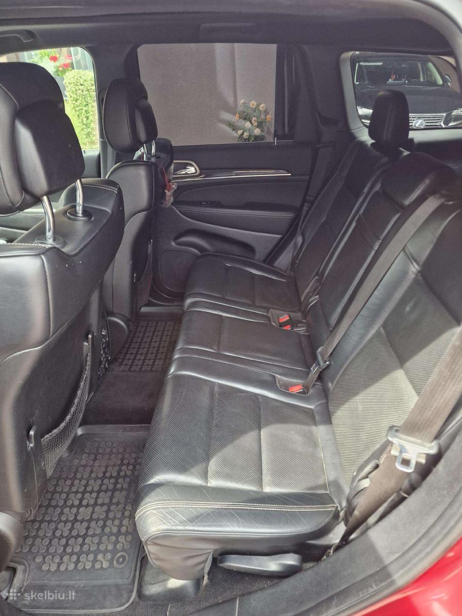 Красный Джип Гранд Чероки 2014 в Каунас, объемом двигателя 3.00 л и пробегом 292 тыс. км за 9000 €, фото 9 на AUTOMOTO.COM.LV