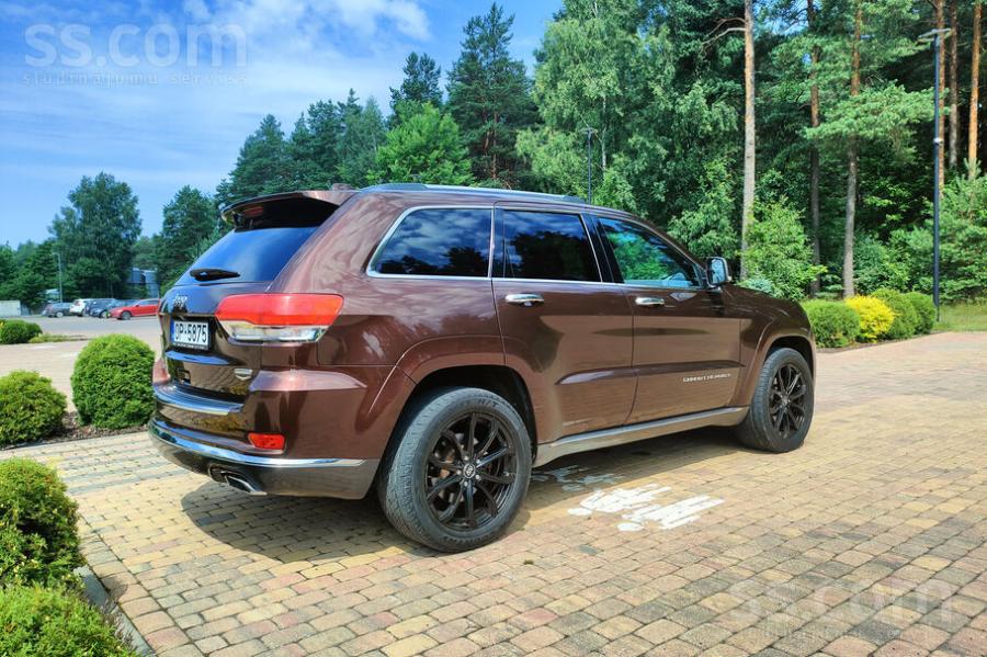 Sarkans Jeep Grand Cherokee 2014 Rīga, ar dzinēja tilpumu 3.00 L un nobraukumu 157 tūkst. km par 13400 €, foto 4 vietnē AUTOMOTO.COM.LV