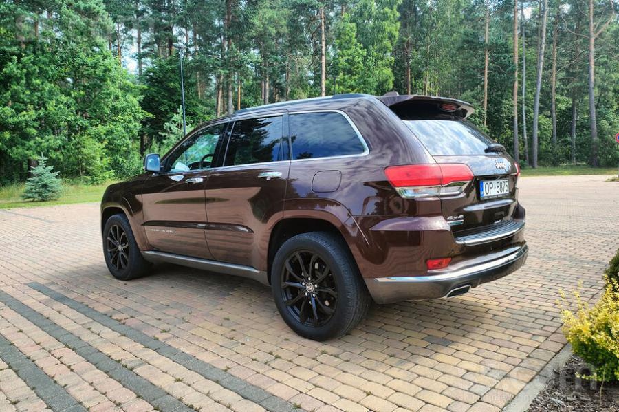 Sarkans Jeep Grand Cherokee 2014 Rīga, ar dzinēja tilpumu 3.00 L un nobraukumu 157 tūkst. km par 13400 €, foto 5 vietnē AUTOMOTO.COM.LV