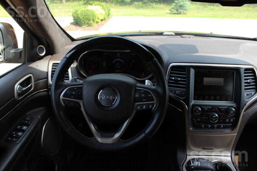 Sarkans Jeep Grand Cherokee 2014 Rīga, ar dzinēja tilpumu 3.00 L un nobraukumu 157 tūkst. km par 13400 €, foto 7 vietnē AUTOMOTO.COM.LV