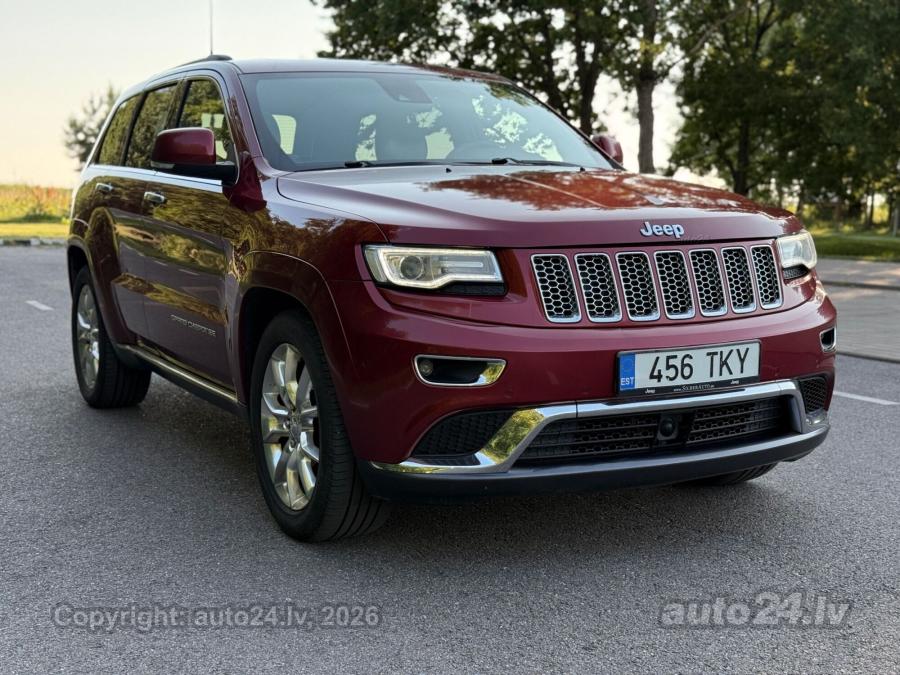 Sarkans Jeep Grand Cherokee 2014 Tallina, ar dzinēja tilpumu 3.00 L un nobraukumu 270 tūkst. km par 14000 €, foto 1 vietnē AUTOMOTO.COM.LV