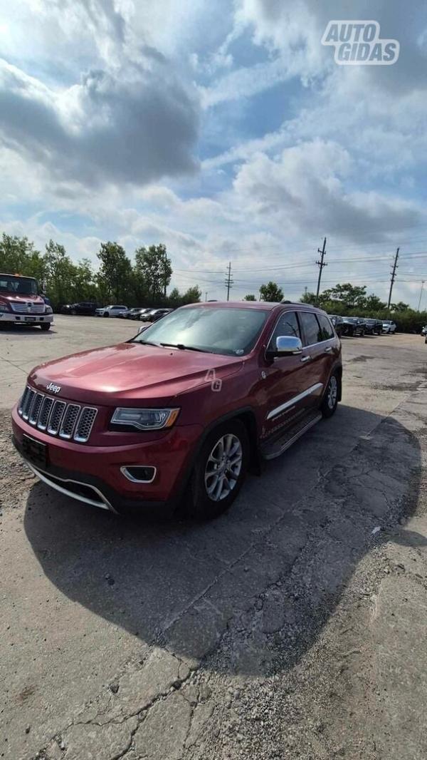 Red Jeep Grand Cherokee 2014 in Plunge, with an engine capacity of 3.00 L and mileage of 275 thousand km for 8500 €, photo 1 on AUTOMOTO.COM.LV