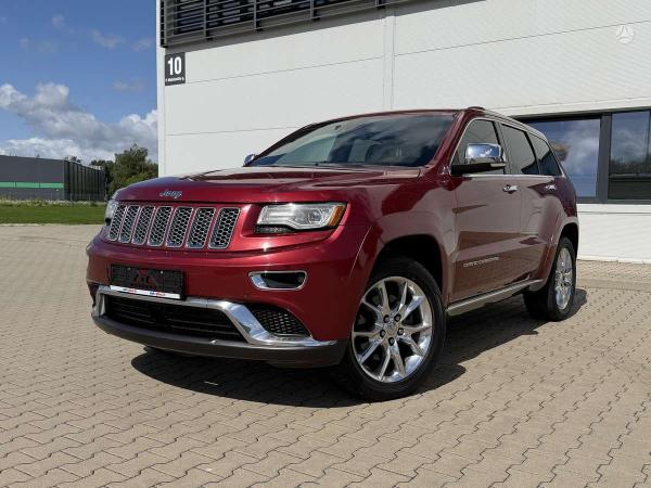 Sarkans Jeep Grand Cherokee 2014 Šauļi, ar dzinēja tilpumu 5.70 L un nobraukumu 170 tūkst. km par 9900 €, foto 1 vietnē AUTOMOTO.COM.LV