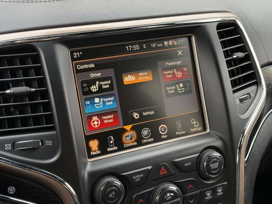 Sarkans Jeep Grand Cherokee 2014 Marijampole, ar dzinēja tilpumu 2.99 L un nobraukumu 197 tūkst. km par 12750 €, foto 14 vietnē AUTOMOTO.COM.LV