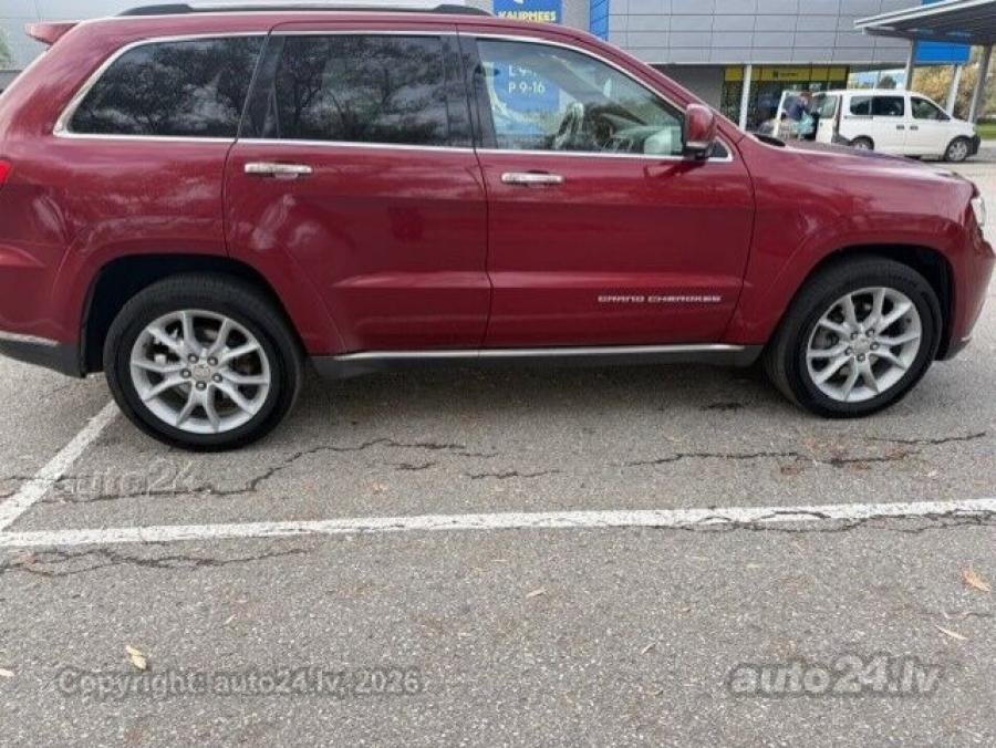 Sarkans Jeep Grand Cherokee 2014 Pelva, ar dzinēja tilpumu 3.00 L un nobraukumu 247 tūkst. km par 10500 €, foto 6 vietnē AUTOMOTO.COM.LV