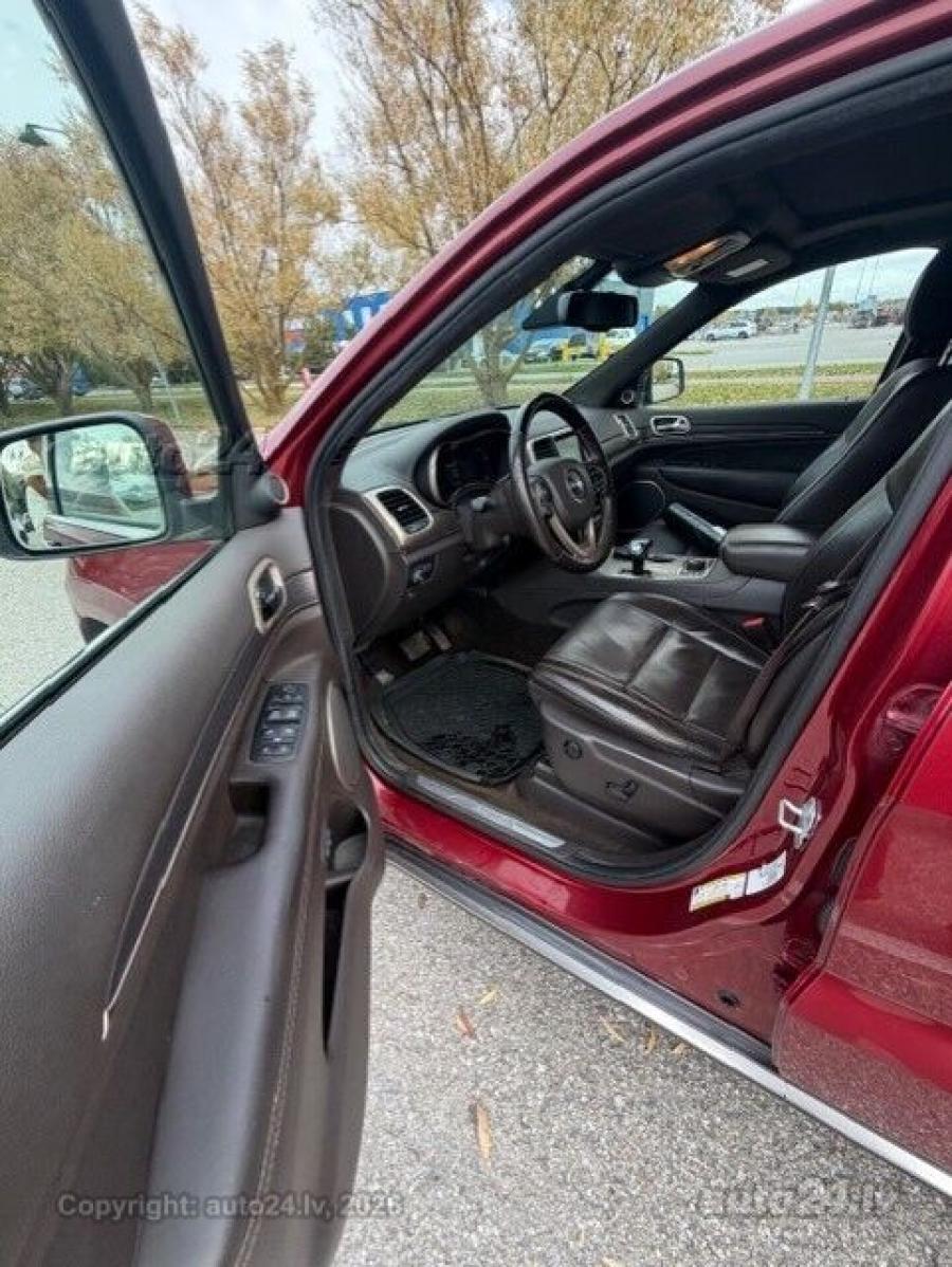 Sarkans Jeep Grand Cherokee 2014 Pelva, ar dzinēja tilpumu 3.00 L un nobraukumu 247 tūkst. km par 10500 €, foto 9 vietnē AUTOMOTO.COM.LV