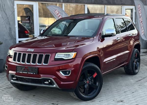 Red Jeep Grand Cherokee 2015 in Radviliskis, with an engine capacity of 3.60 L and mileage of 274 thousand km for 13850 €, photo 1 on AUTOMOTO.COM.LV
