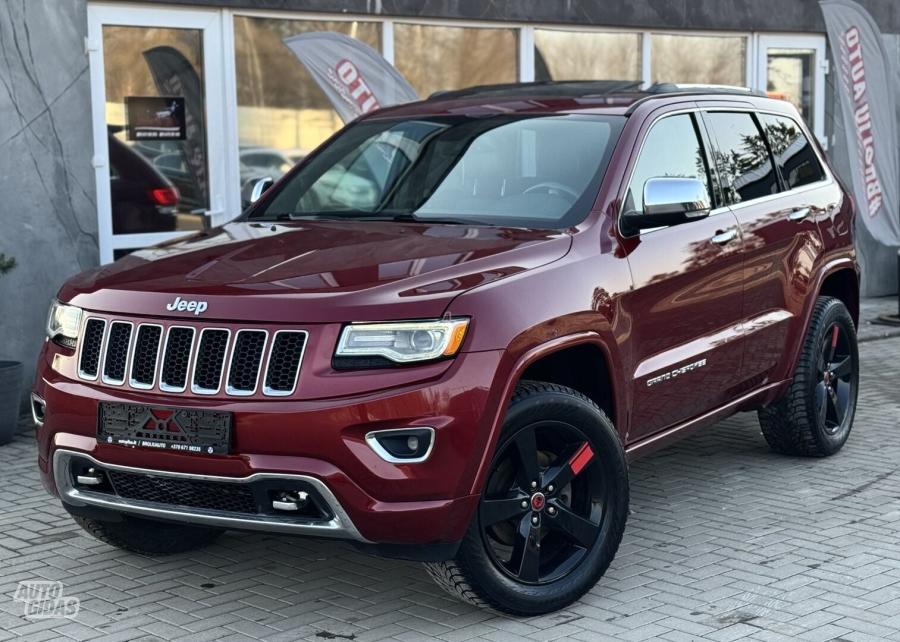Sarkans Jeep Grand Cherokee 2015 Radviliškis, ar dzinēja tilpumu 3.60 L un nobraukumu 274 tūkst. km par 13850 €, foto 1 vietnē AUTOMOTO.COM.LV