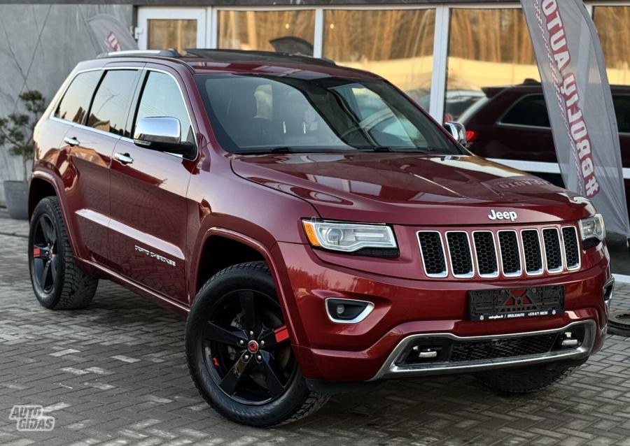 Sarkans Jeep Grand Cherokee 2015 Radviliškis, ar dzinēja tilpumu 3.60 L un nobraukumu 274 tūkst. km par 13850 €, foto 2 vietnē AUTOMOTO.COM.LV