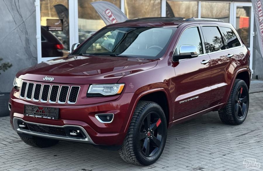 Sarkans Jeep Grand Cherokee 2015 Radviliškis, ar dzinēja tilpumu 3.60 L un nobraukumu 274 tūkst. km par 13850 €, foto 3 vietnē AUTOMOTO.COM.LV