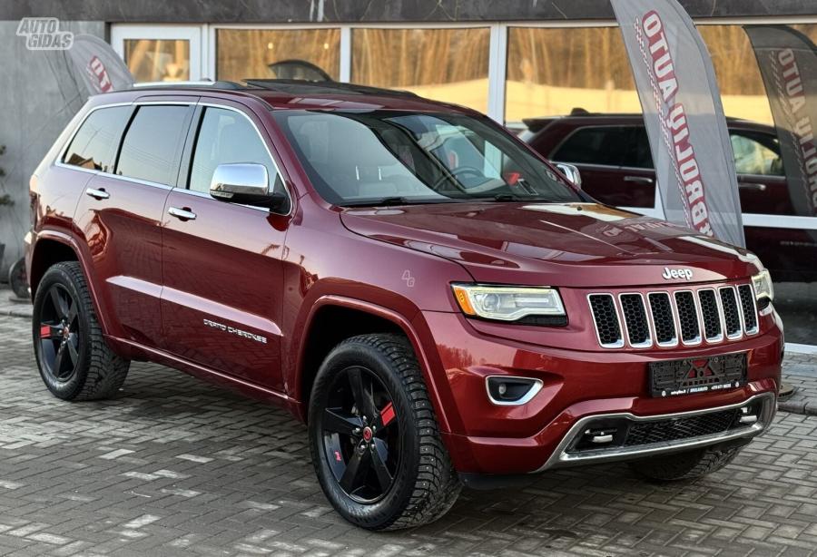 Sarkans Jeep Grand Cherokee 2015 Radviliškis, ar dzinēja tilpumu 3.60 L un nobraukumu 274 tūkst. km par 13850 €, foto 4 vietnē AUTOMOTO.COM.LV