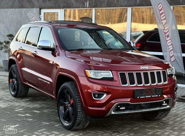 Red Jeep Grand Cherokee 2015 in Radviliskis, with an engine capacity of 3.60 L and mileage of 274 thousand km for 13850 €, photo 6 on AUTOMOTO.COM.LV