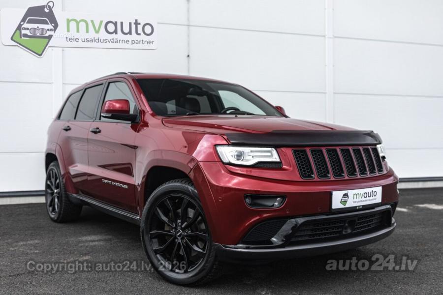 Sarkans Jeep Grand Cherokee 2015 Tallina, ar dzinēja tilpumu 3.00 L un nobraukumu 337 tūkst. km par 9990 €, foto 5 vietnē AUTOMOTO.COM.LV