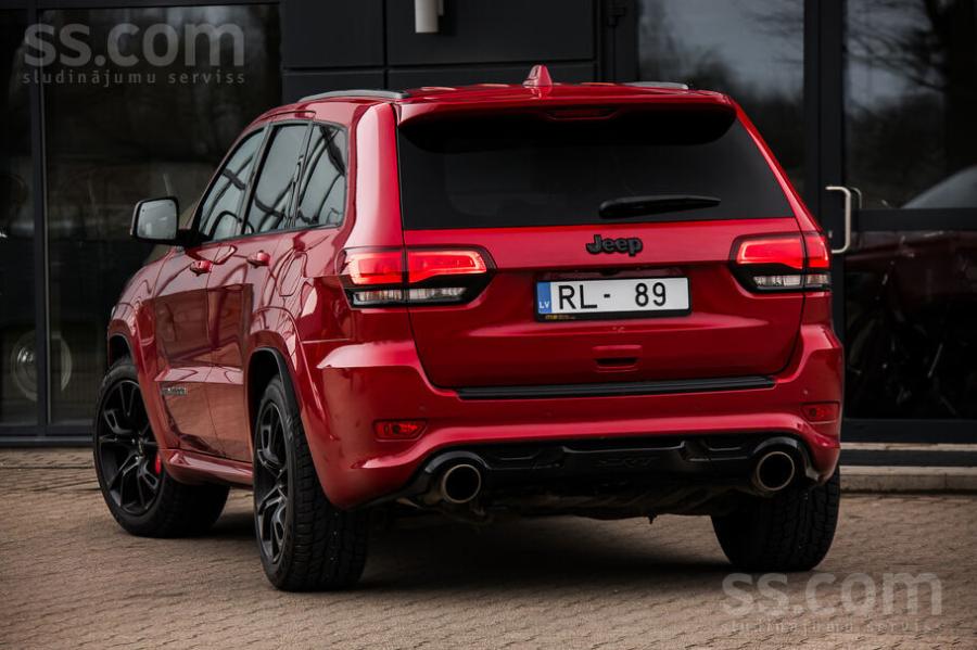 Sarkans Jeep Grand Cherokee 2017 Jelgava, ar dzinēja tilpumu 6.40 L un nobraukumu 0 tūkst. km par 31000 €, foto 7 vietnē AUTOMOTO.COM.LV