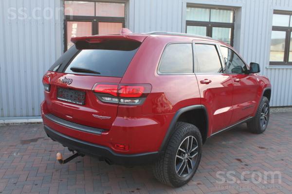 Sarkans Jeep Grand Cherokee 2019 Rīga, ar dzinēja tilpumu 3.00 L un nobraukumu 0 tūkst. km par 18850 €, foto 6 vietnē AUTOMOTO.COM.LV