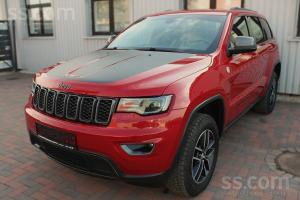 Sarkans Jeep Grand Cherokee 2019 Rīga, ar dzinēja tilpumu 3.00 L un nobraukumu 0 tūkst. km par 18850 €, foto 9 vietnē AUTOMOTO.COM.LV