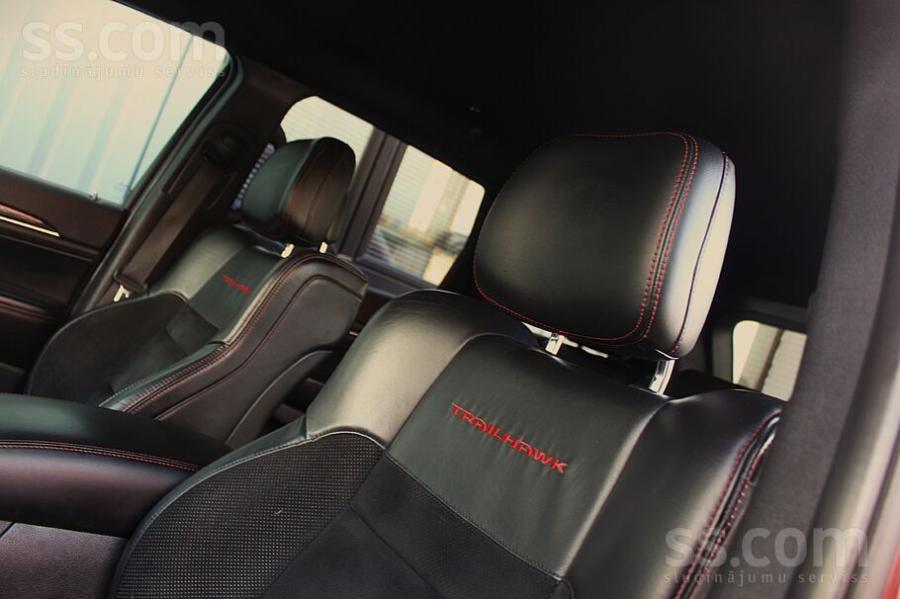Sarkans Jeep Grand Cherokee 2019 Rīga, ar dzinēja tilpumu 3.00 L un nobraukumu 0 tūkst. km par 18850 €, foto 19 vietnē AUTOMOTO.COM.LV