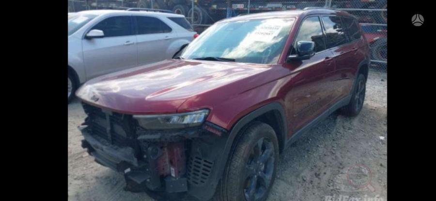 Red Jeep Grand Cherokee 2021 in Kaunas, with an engine capacity of 3.60 L and mileage of 91 thousand km for 17500 €, photo 1 on AUTOMOTO.COM.LV