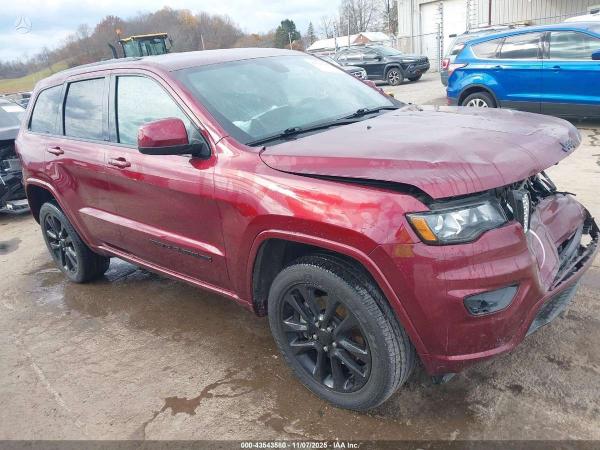 Sarkans Jeep Grand Cherokee 2021 Klaipėda, ar dzinēja tilpumu 3.60 L un nobraukumu 45 tūkst. km par 12500 €, foto 1 vietnē AUTOMOTO.COM.LV