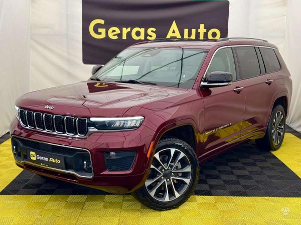 Sarkans Jeep Grand Cherokee 2021 Viļņa, ar dzinēja tilpumu 3.60 L un nobraukumu 116 tūkst. km par 36590 €, foto 1 vietnē AUTOMOTO.COM.LV