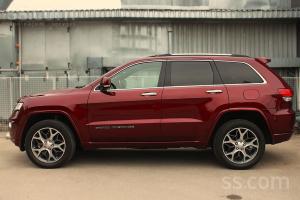 Red Jeep Grand Cherokee 2021 in Riga, with an engine capacity of 3.00 L and mileage of 0 thousand km for 21850 €, photo 4 on AUTOMOTO.COM.LV