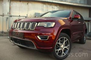 Red Jeep Grand Cherokee 2021 in Riga, with an engine capacity of 3.00 L and mileage of 0 thousand km for 21850 €, photo 36 on AUTOMOTO.COM.LV