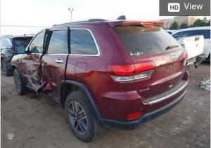 Sarkans Jeep Grand Cherokee 2021 Kauņa, ar dzinēja tilpumu 3.60 L un nobraukumu 147 tūkst. km par 10800 €, foto 4 vietnē AUTOMOTO.COM.LV