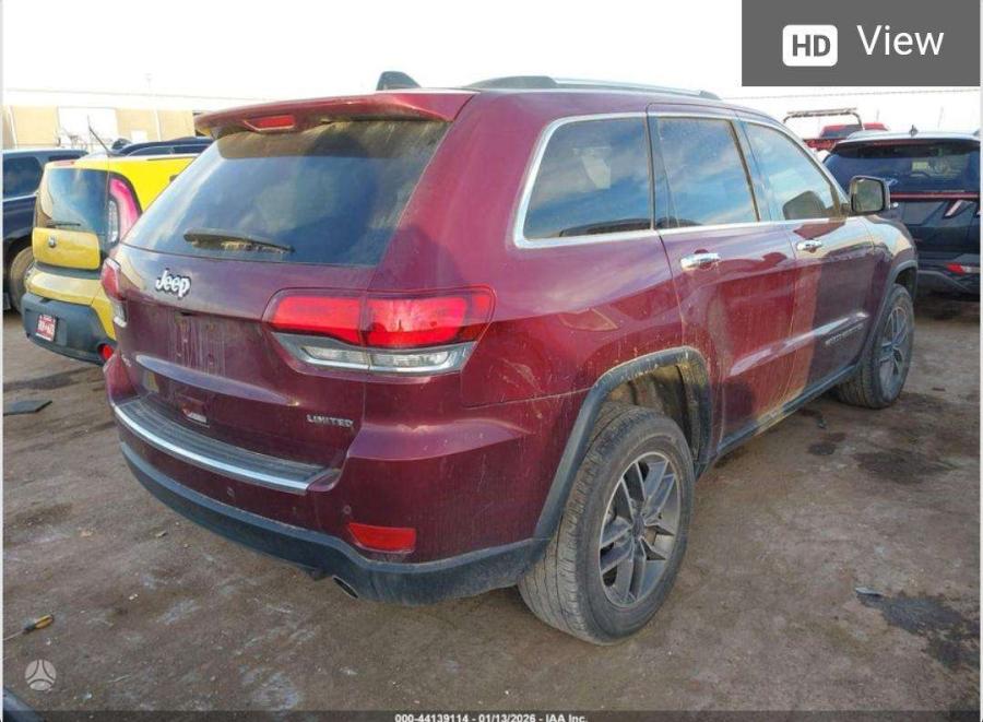 Sarkans Jeep Grand Cherokee 2021 Kauņa, ar dzinēja tilpumu 3.60 L un nobraukumu 147 tūkst. km par 10800 €, foto 5 vietnē AUTOMOTO.COM.LV