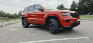 Red Jeep Grand Cherokee 2021 in Klaipeda, with an engine capacity of 3.60 L and mileage of 124 thousand km for 21000 €, photo 9 on AUTOMOTO.COM.LV