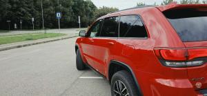 Red Jeep Grand Cherokee 2021 in Klaipeda, with an engine capacity of 3.60 L and mileage of 124 thousand km for 21000 €, photo 13 on AUTOMOTO.COM.LV