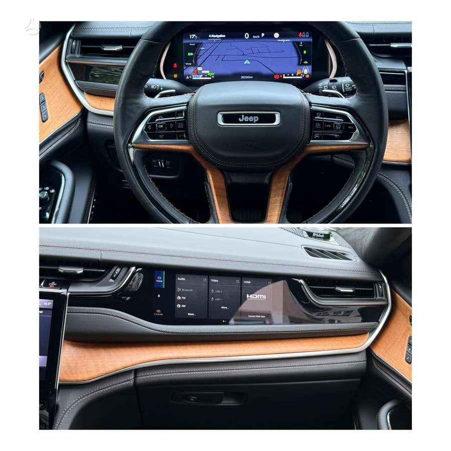 Sarkans Jeep Grand Cherokee 2023 Viļņa, ar dzinēja tilpumu 2.00 L un nobraukumu 26 tūkst. km par 39500 €, foto 42 vietnē AUTOMOTO.COM.LV