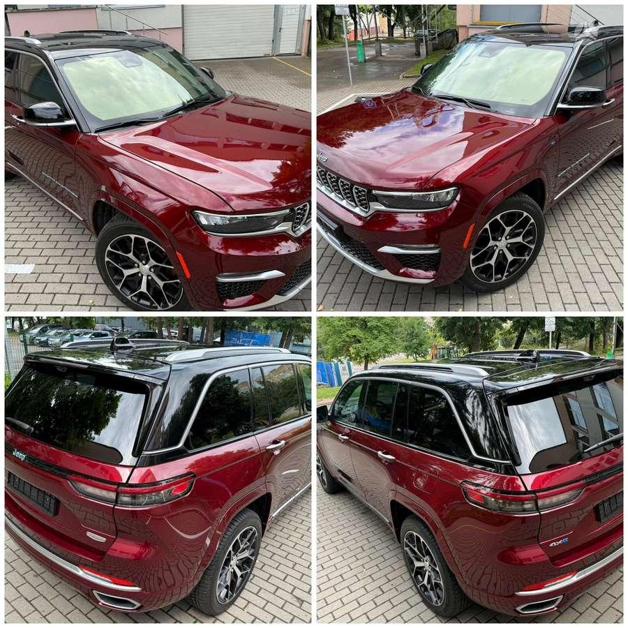 Sarkans Jeep Grand Cherokee 2023 Viļņa, ar dzinēja tilpumu 2.00 L un nobraukumu 26 tūkst. km par 39500 €, foto 44 vietnē AUTOMOTO.COM.LV