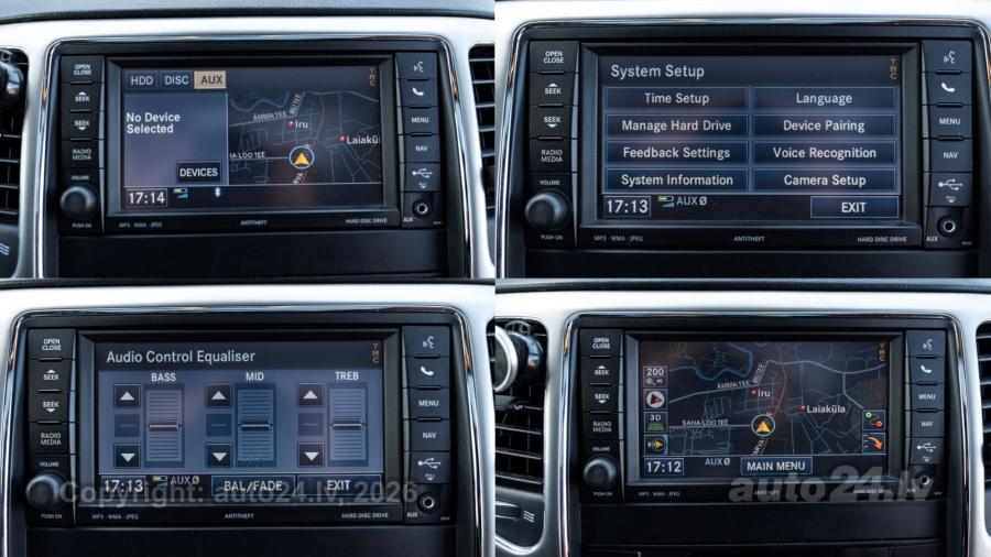 Jeep Grand Cherokee 2012 in Tallinn, with an engine capacity of 3.00 L and mileage of 299 thousand km for 10900 €, photo 25 on AUTOMOTO.COM.LV