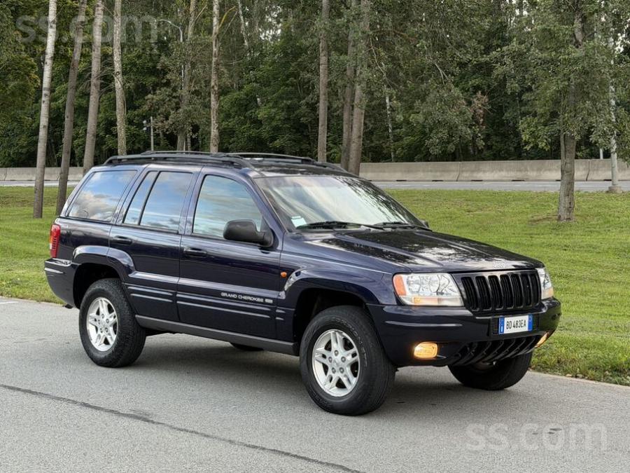Violets Jeep Grand Cherokee 2000 Rīga, ar dzinēja tilpumu 3.10 L un nobraukumu 0 tūkst. km par 9900 €, foto 4 vietnē AUTOMOTO.COM.LV